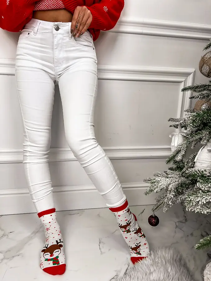 Biele rifle s vysokým pásom+ | Starstyle.cz