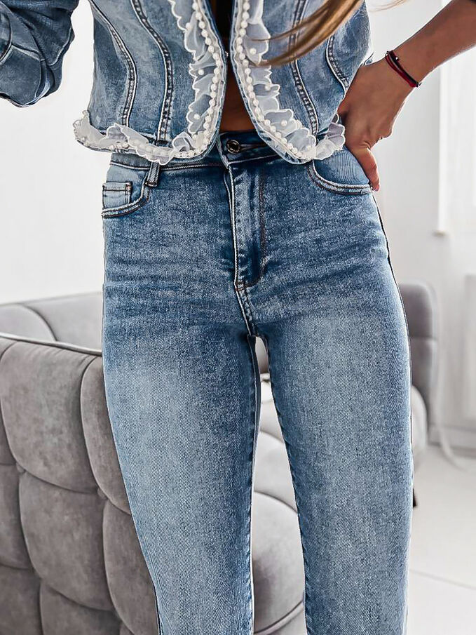 Dámske fashion rifle s vysokým pásom | Starstyle.cz