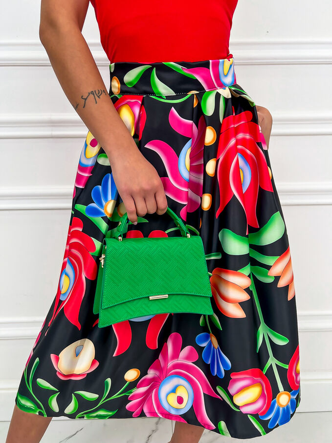 Vzorovaná maxi sukňa SHALONI | Starstyle.cz