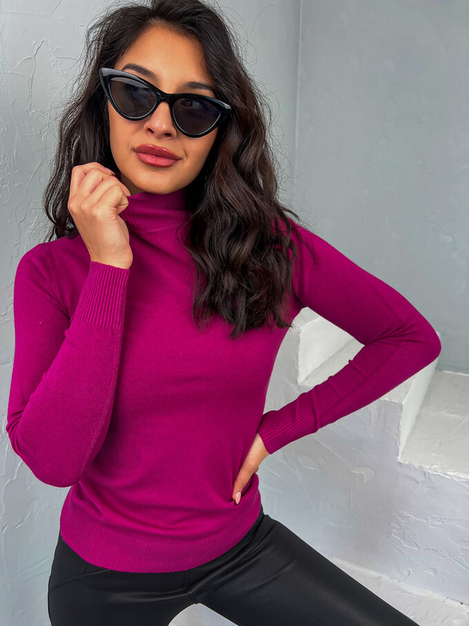 Fiaľový rolák MALYNA | Starstyle.cz